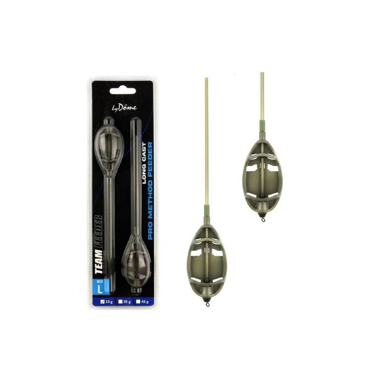 Momitor Team Feeder by Dome Method Feeder Long Cast Pro 55g